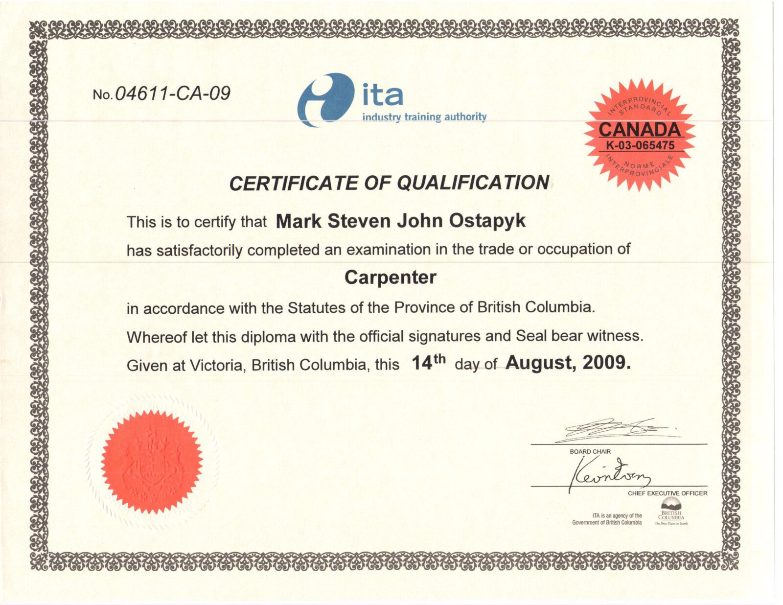 Certificate Of Qualification From A Canadian Province Canada Migrates